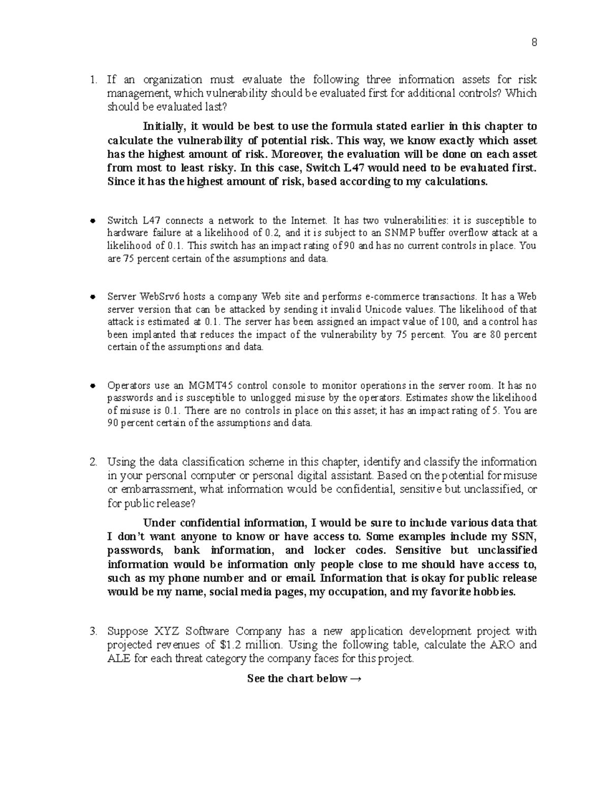 CST 2410 - Introduction to Computer Security Practice Questions Part 4 ...