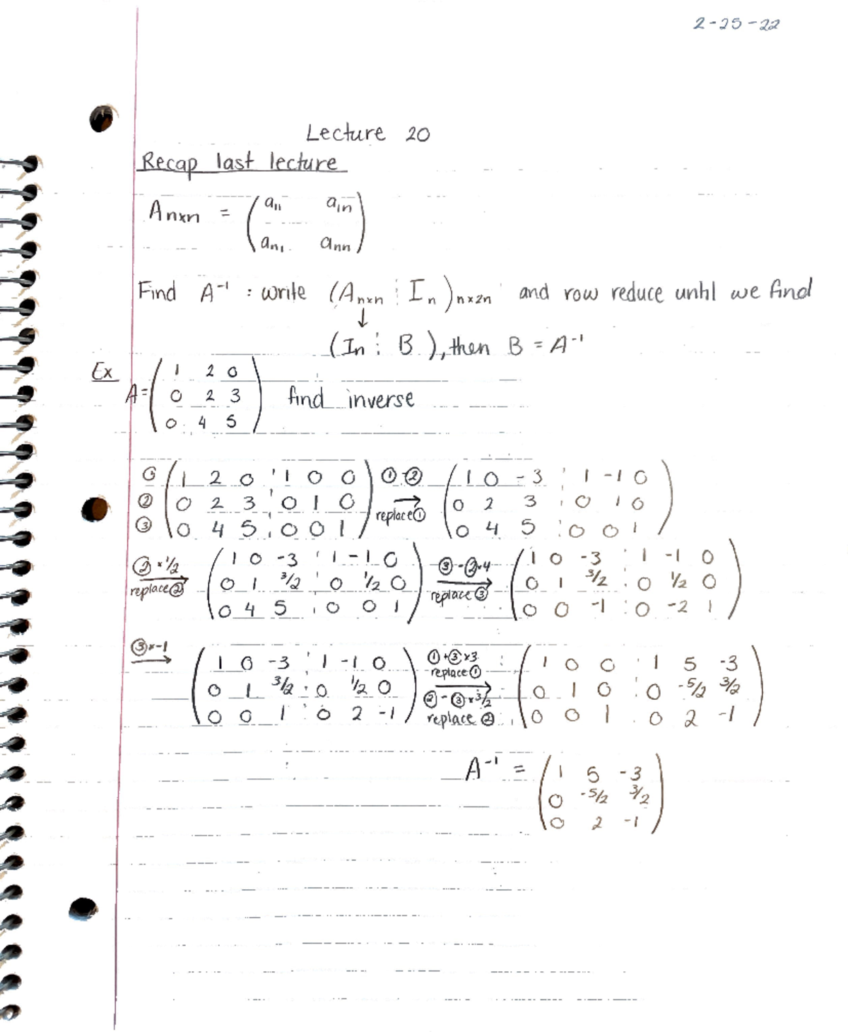 Determinants - MATH 10B - Studocu