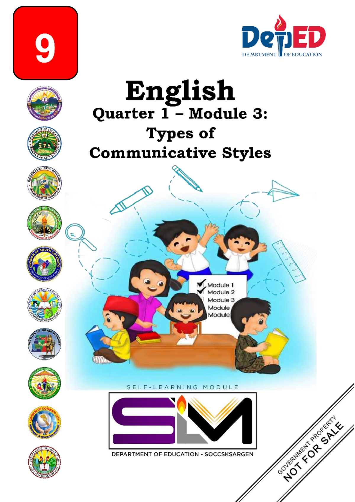 English 9 q1 mod3of3 Typesof Communicative-Styles v2 - English- Self ...