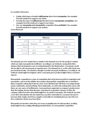 ECO 201 Final Project - eco discussion - ECO 201 Project Template Memo ...
