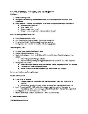 PSY 1411 Chapter 6 - Chapter 6 Memory Memory: There are three key functions of memory Encoding ...