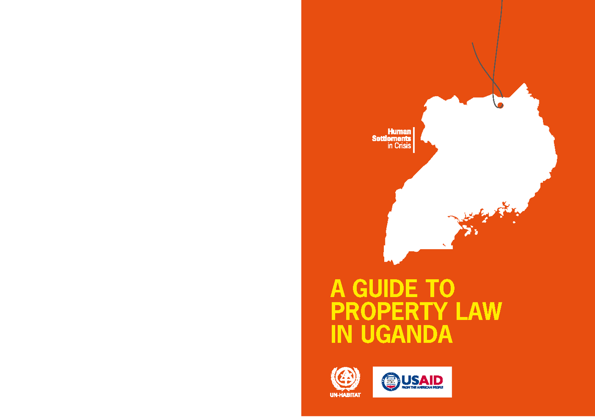 A Guide to Property Law in Uganda pdf for law in Uganda - Alternative ...