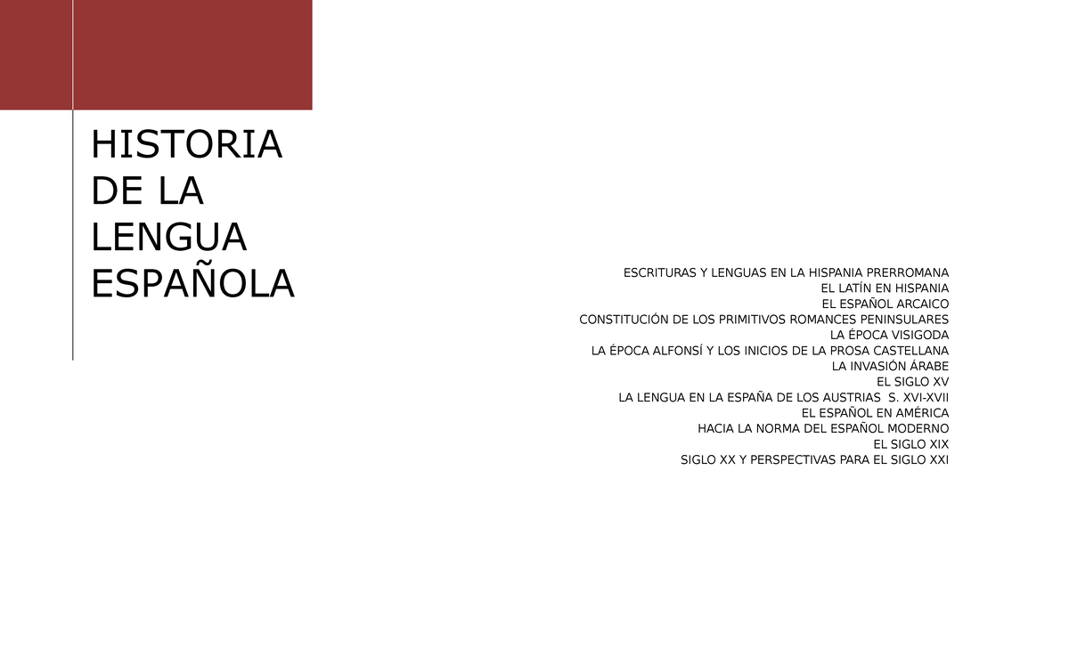 123420200 Historia de La Lengua Espanola - ####### ESCRITURAS Y LENGUAS ...