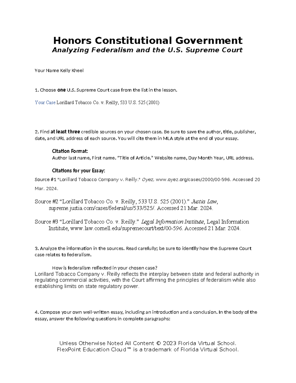 Honors Constitutional Government - Honors Constitutional Government ...