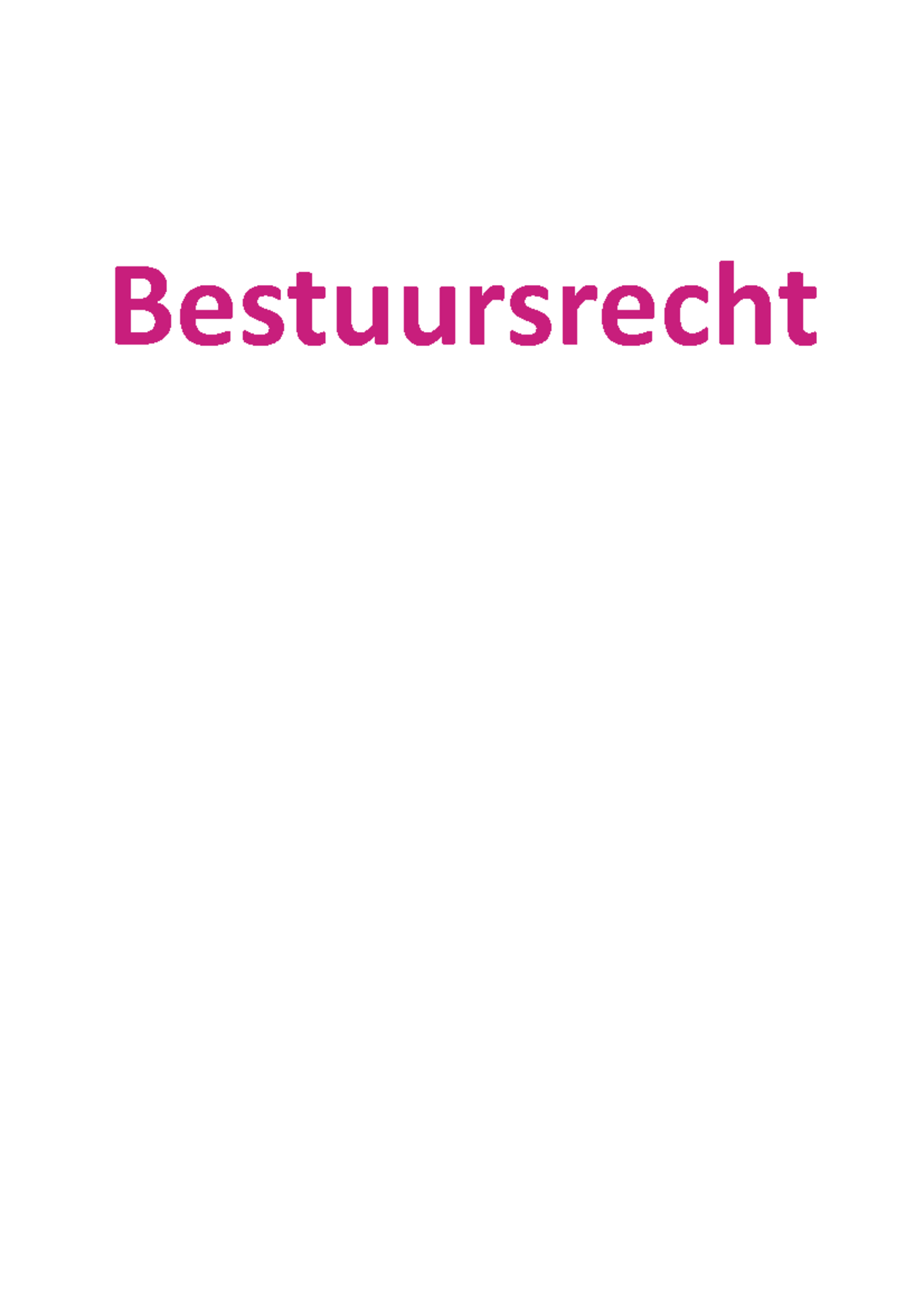 Hoofdstuk 3 - met jurisprudentie - Bestuursrecht in het AWB-Tijdperk ...