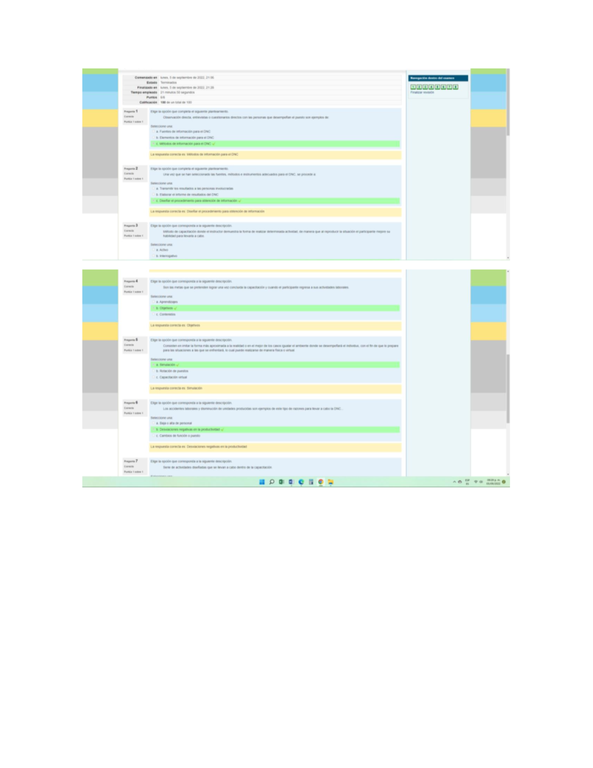 Capacitación estratégica v1 examen - Capacitacion Estrategica - Studocu