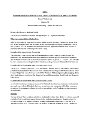 D307 M2 Study Guide - Module 2 : Cognitive Development Study Guide Note: You are encouraged to ...