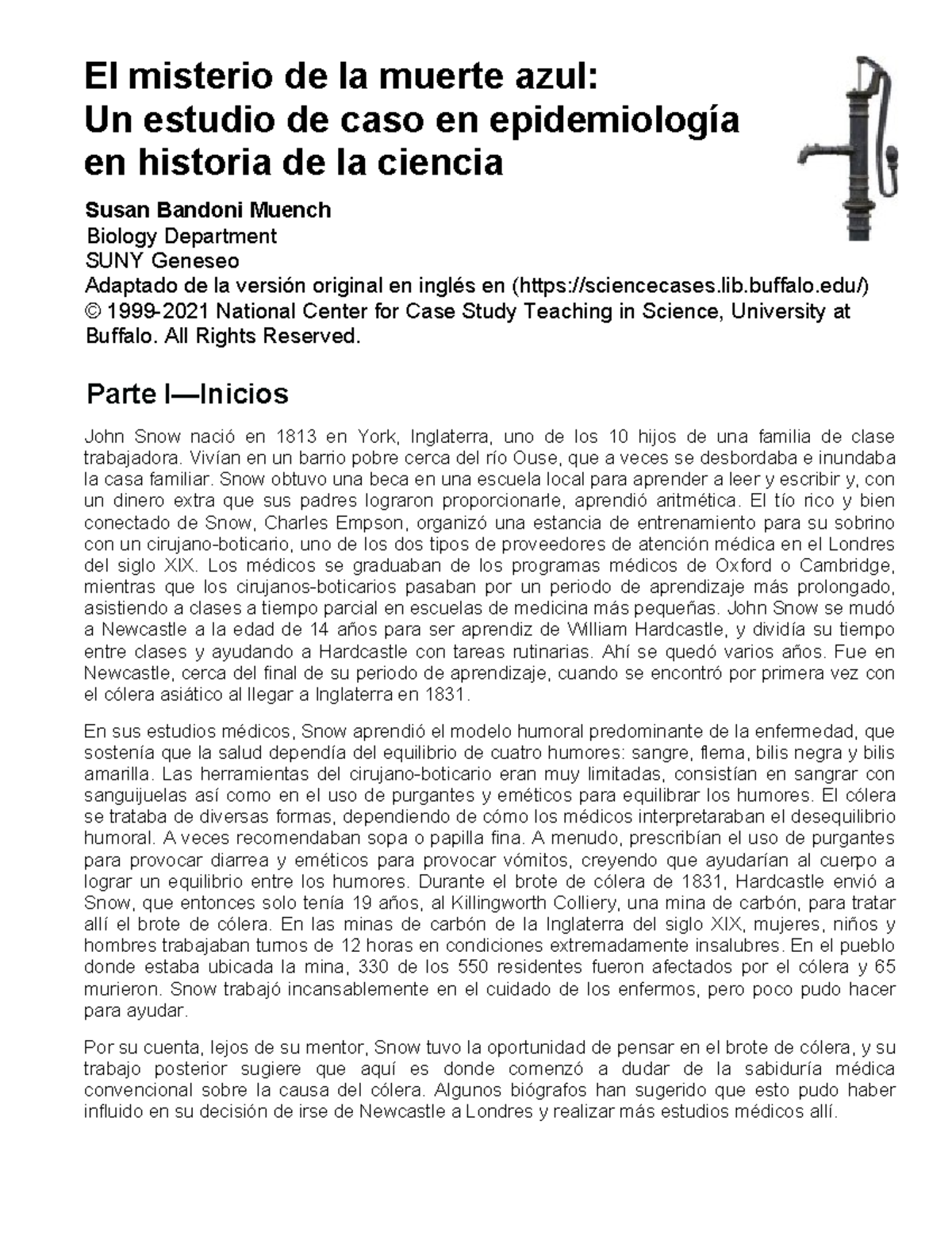 Ejercicio de Casos Blue Death - El misterio de la muerte azul: Un ...