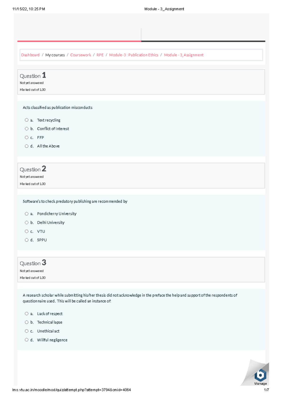 Module - 3 Assignment - Dashboard / My courses / Coursework / RPE ...