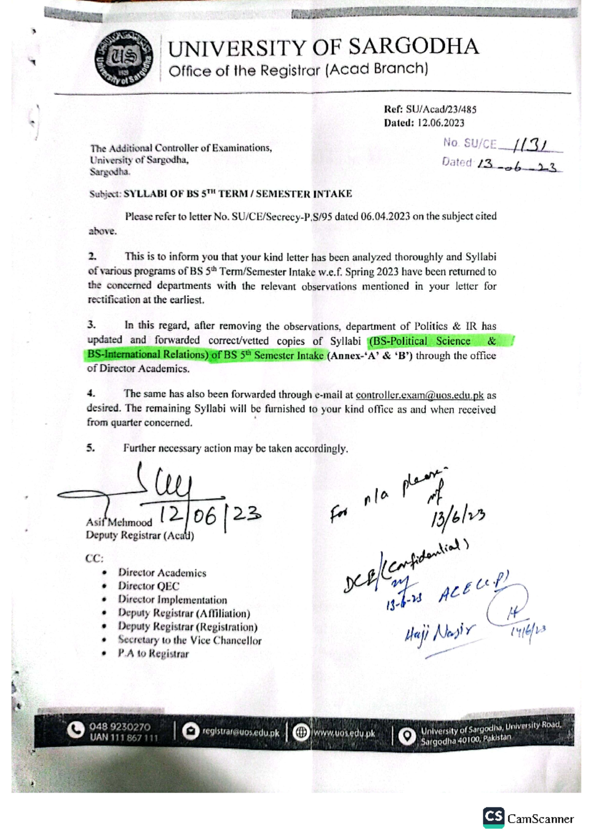 Course Outline BS political science 2024 - Political Sociology - Studocu