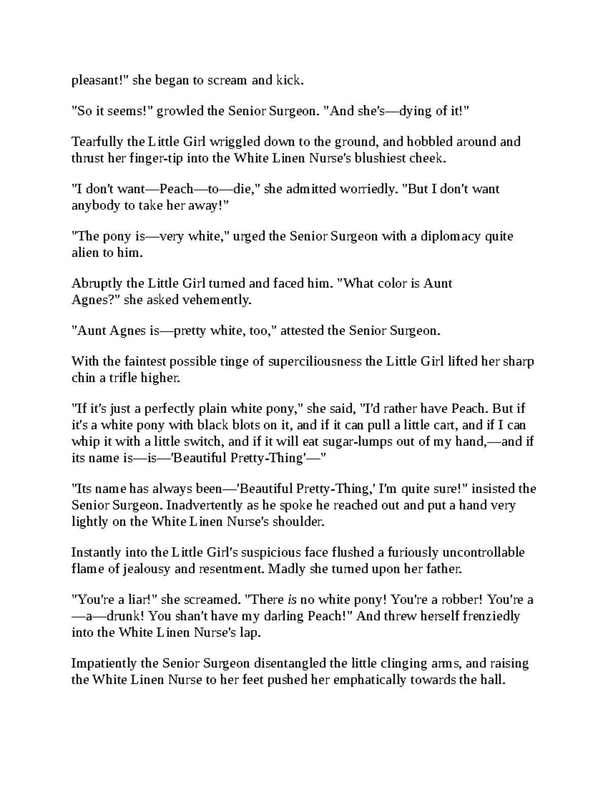 Lecutre notes ilustration for literatur - pleasant!" she began to ...