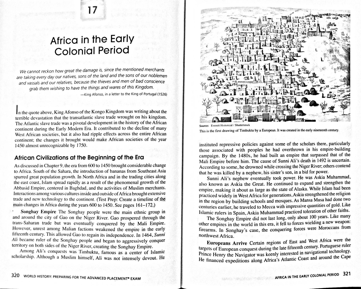 Africa in the Early Colonial Period - Studocu