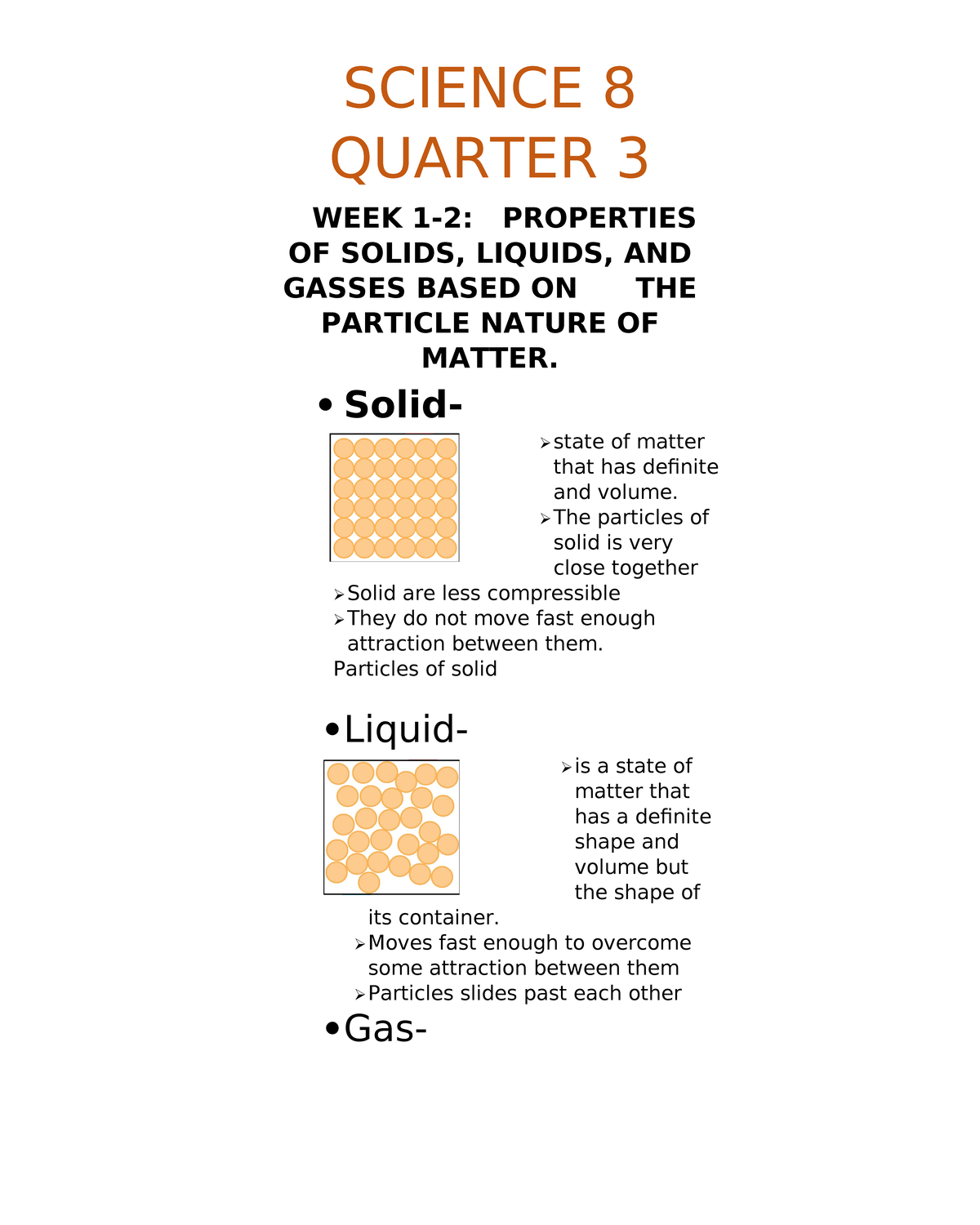 Science 8 Quarter 3 - waka na - SCIENCE 8 QUARTER 3 WEEK 1-2 ...