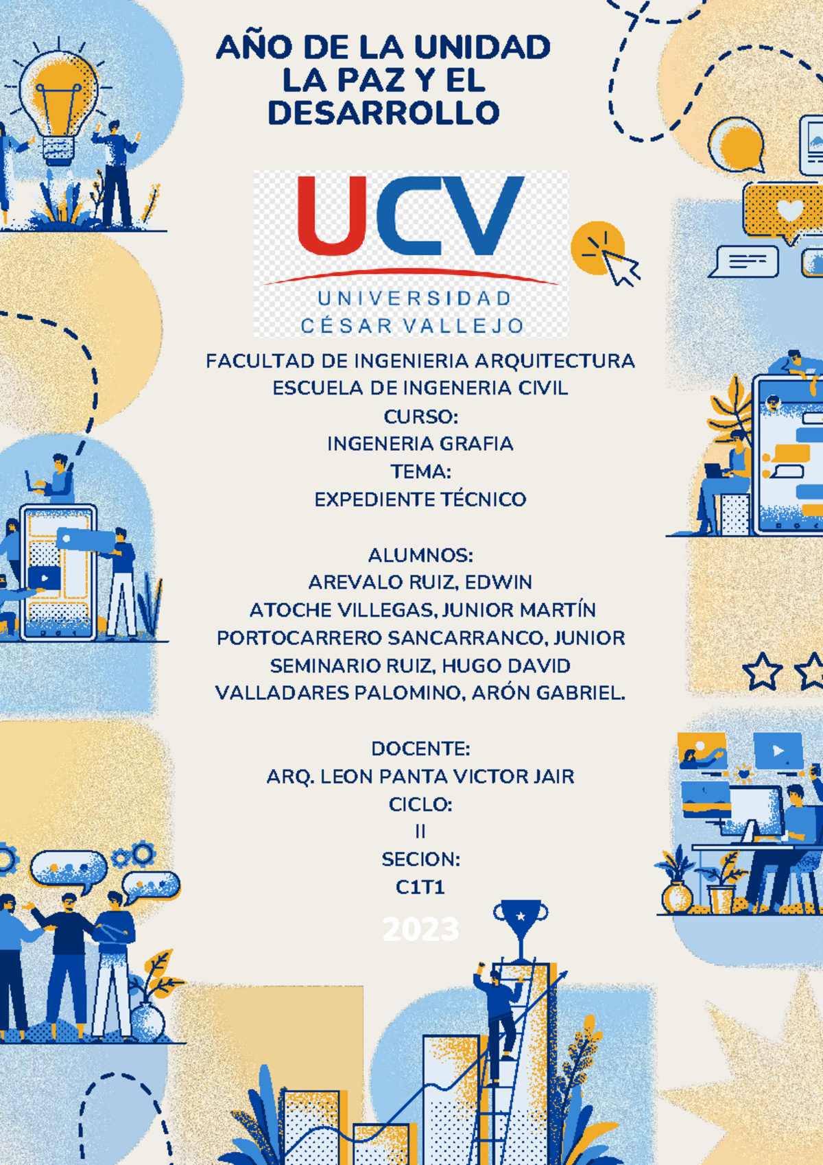 Norma A020- Grupo 5 - Ingenieria Civil - CURSO: INGENERIA GRAFIA TEMA: EXPEDIENTE TÉCNICO ...