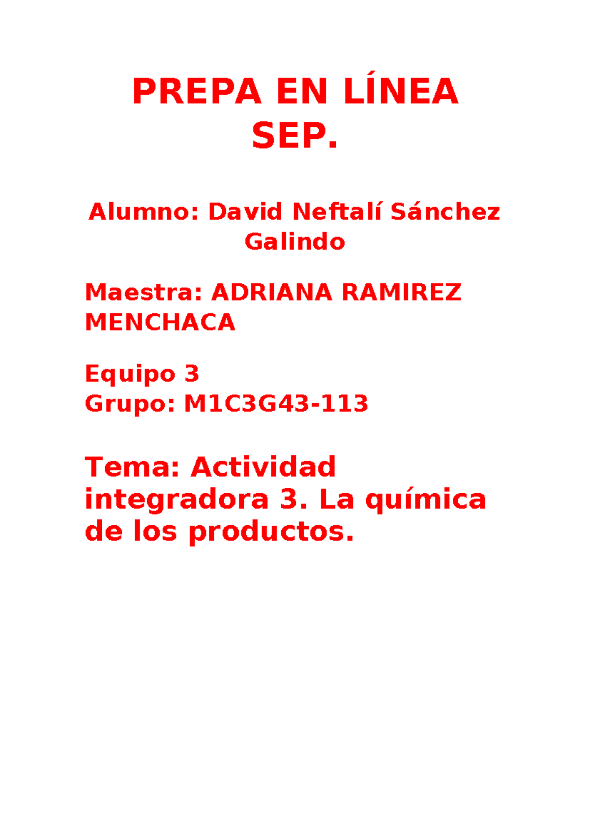Sanchez Galindo David Neftali M15S2AI3 - PREPA EN LÍNEA SEP. Alumno ...