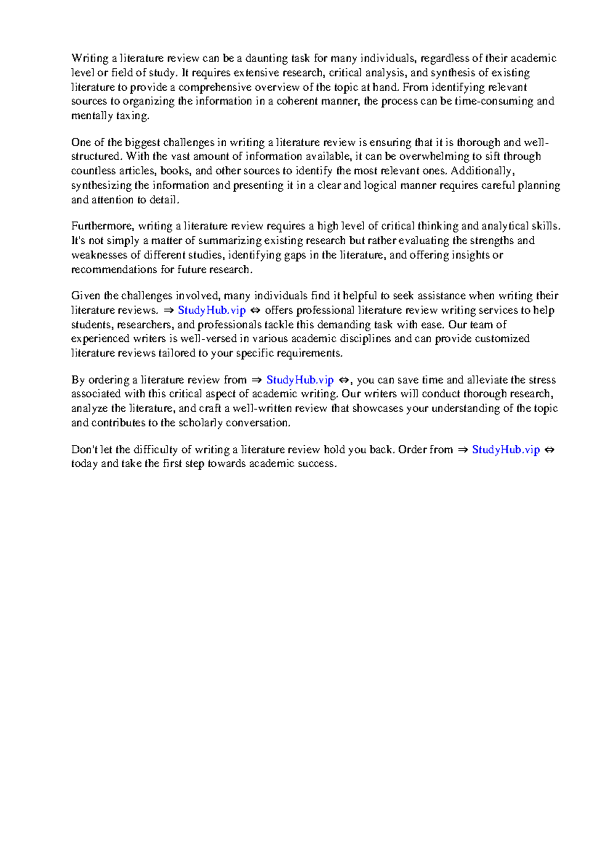 Literature Review Project Report Pdf - Writing a literature review can ...