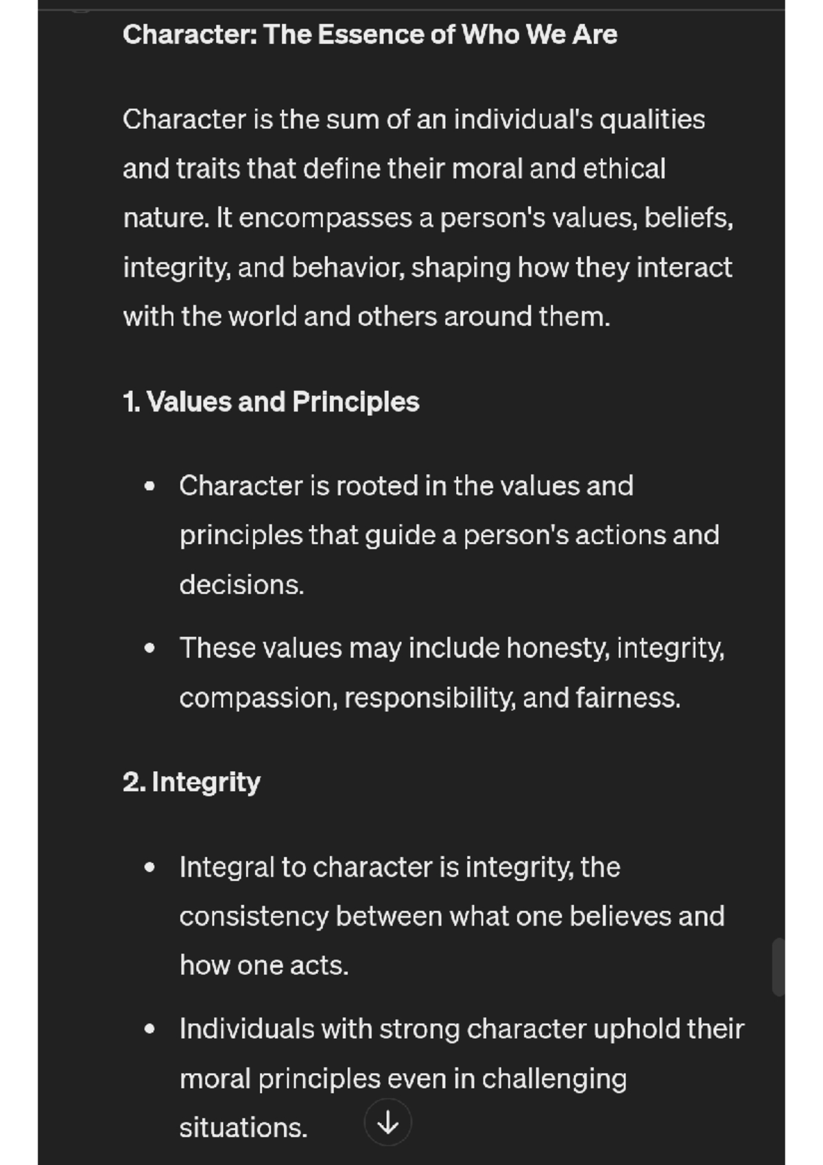 Character - Biomedical engineering - Studocu