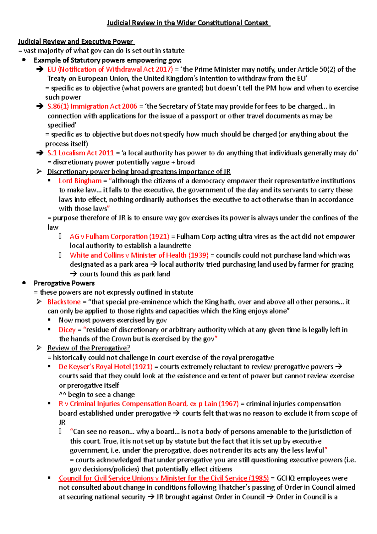 3. Judicial Review in the Wider Constitutional Context - Judicial ...