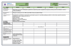 MELC- Based DLL Quarter 1 WEEK 3 - GRADE 6 DAILY ESSON LOG School ...