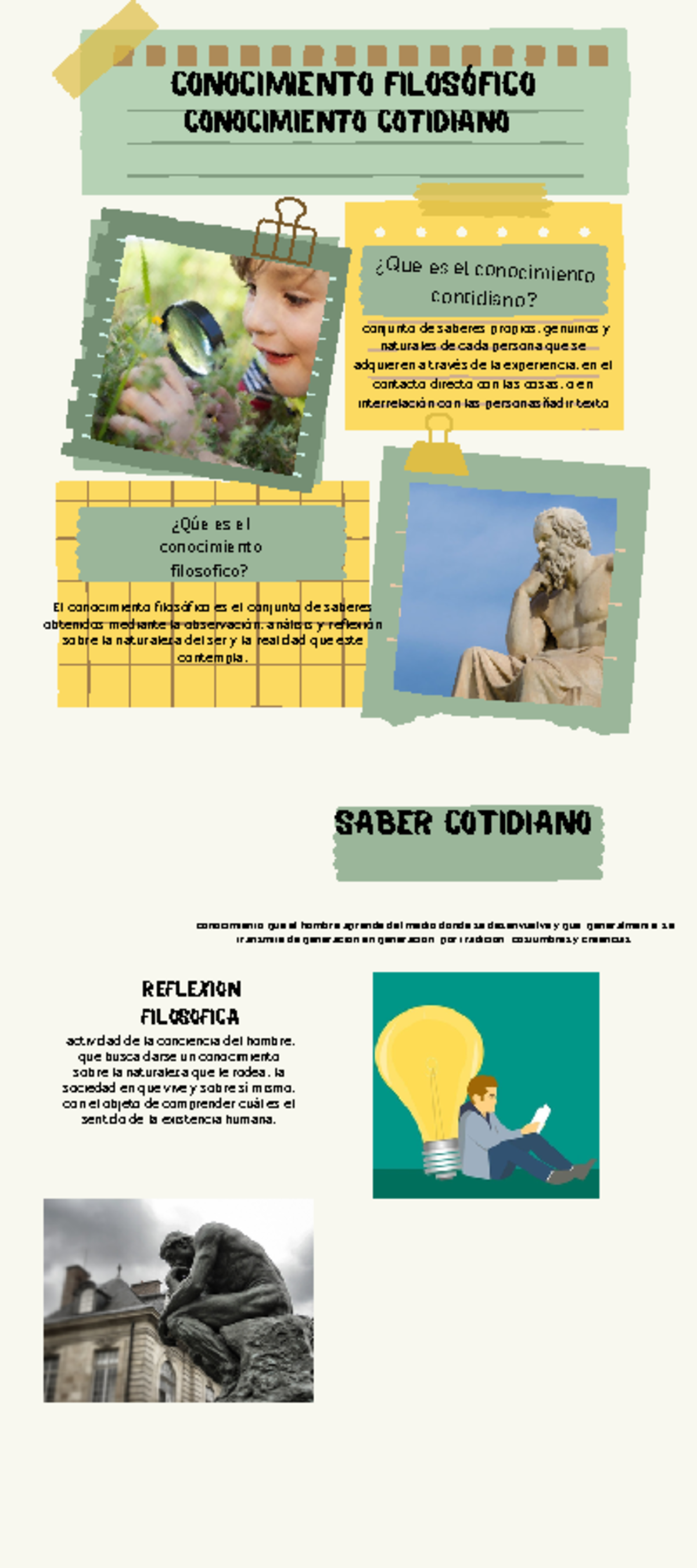 Conocimiento filosófico - ¿Qúe es el conocimiento filosofico ...