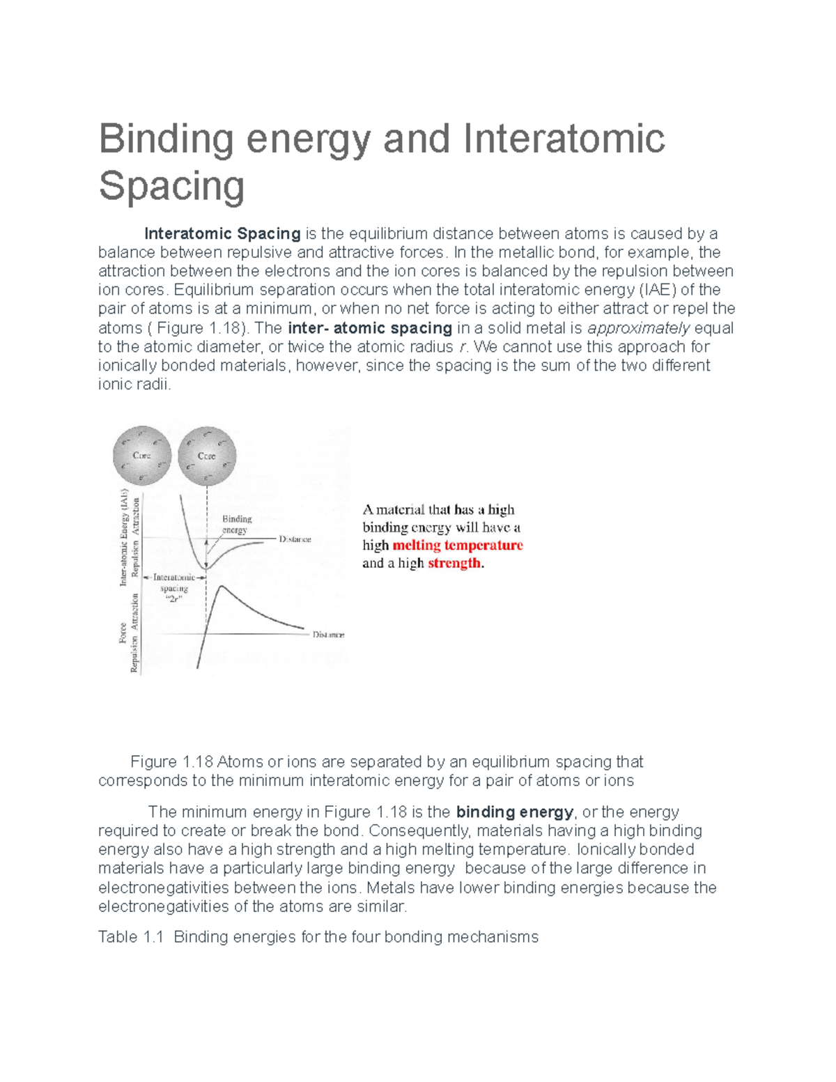 Binding energy - In the metallic bond, for example, the attraction ...