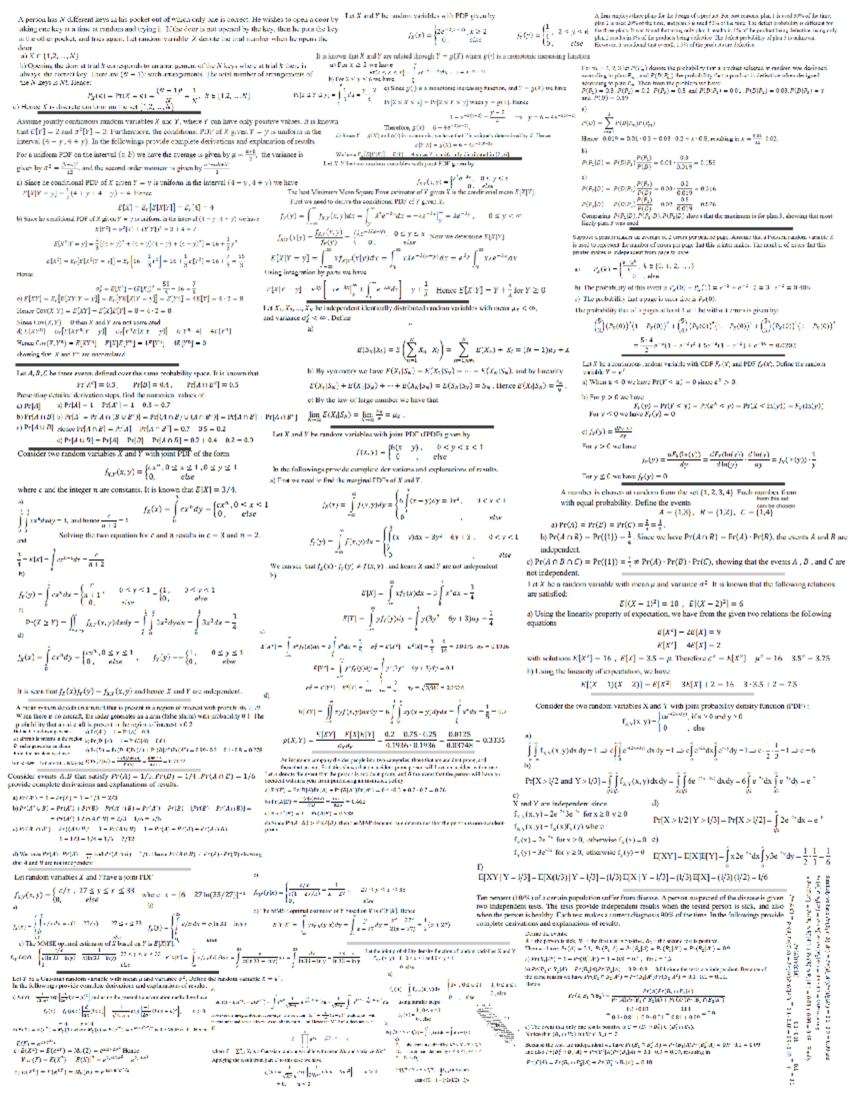 ECSE205 Master CRIBSHEET - ECSE 205 - Studocu