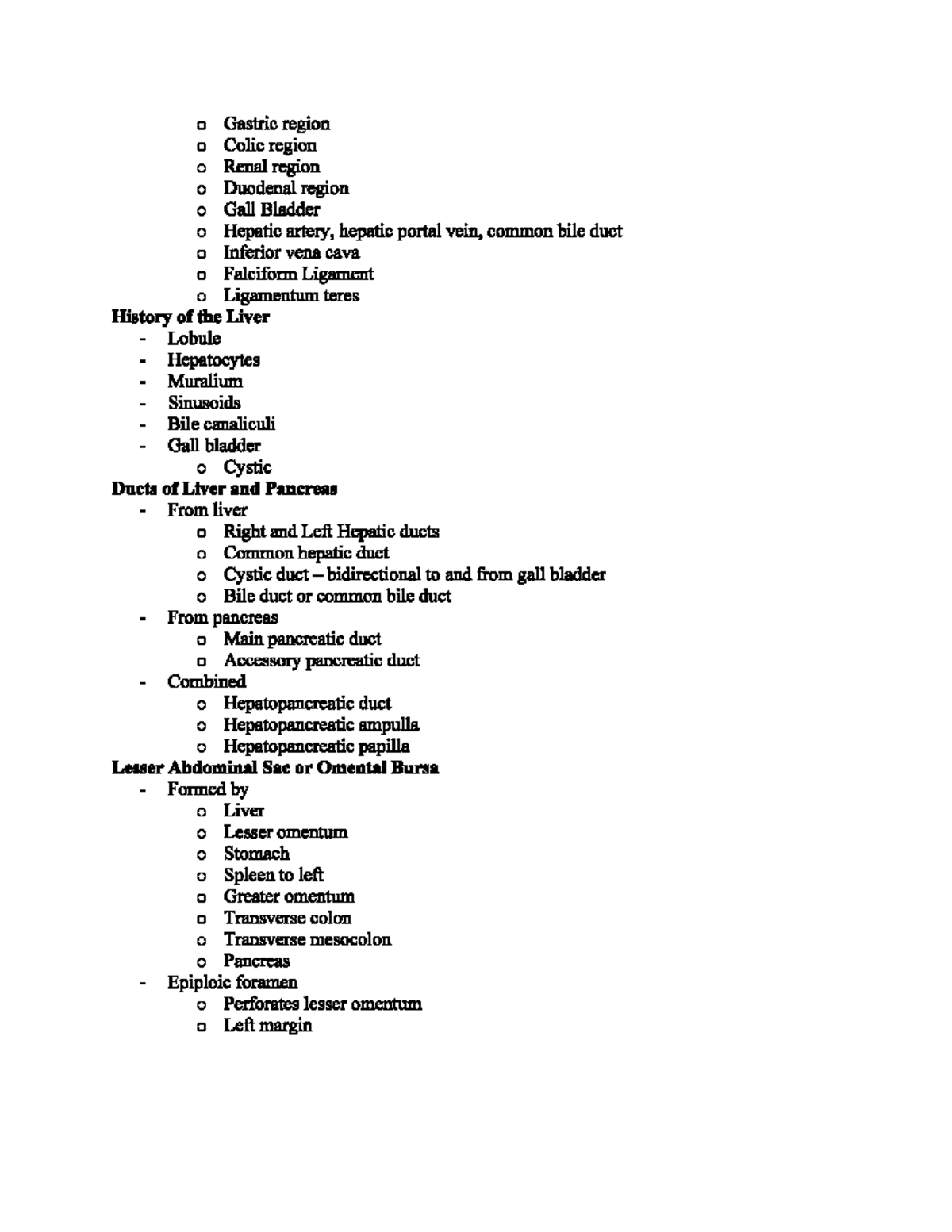 Human Anatomy Study Guide 4 Pg7 Biol 253 Studocu