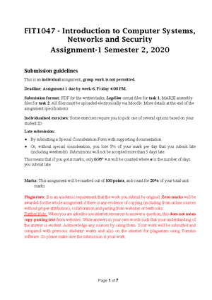 Coursemap for fit 2021/2022 - C2001 DS: OCT BACHELOR OF COMPUTER ...