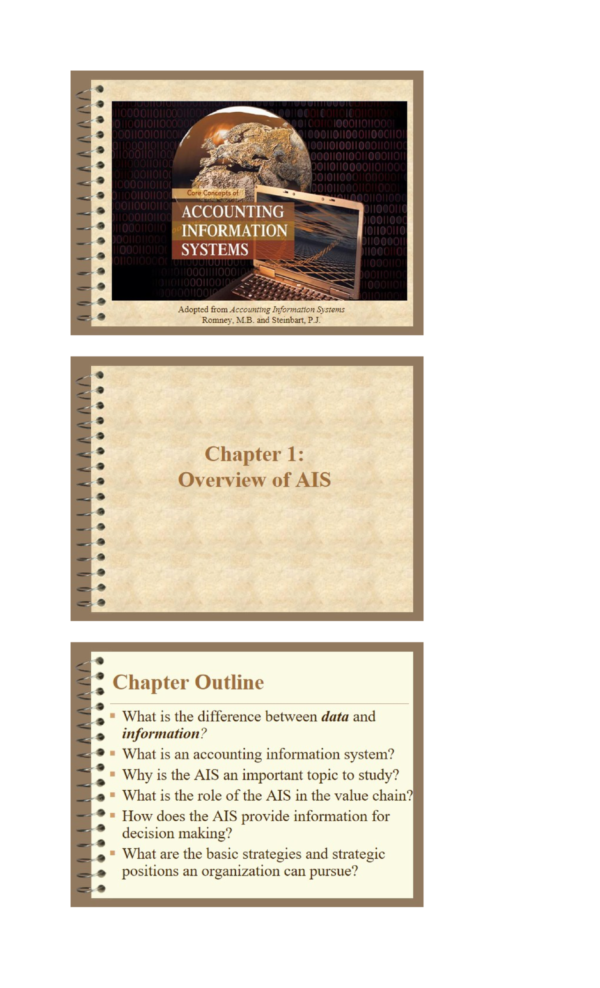 AIS - can help - Fundamentals of Accounting - Studocu