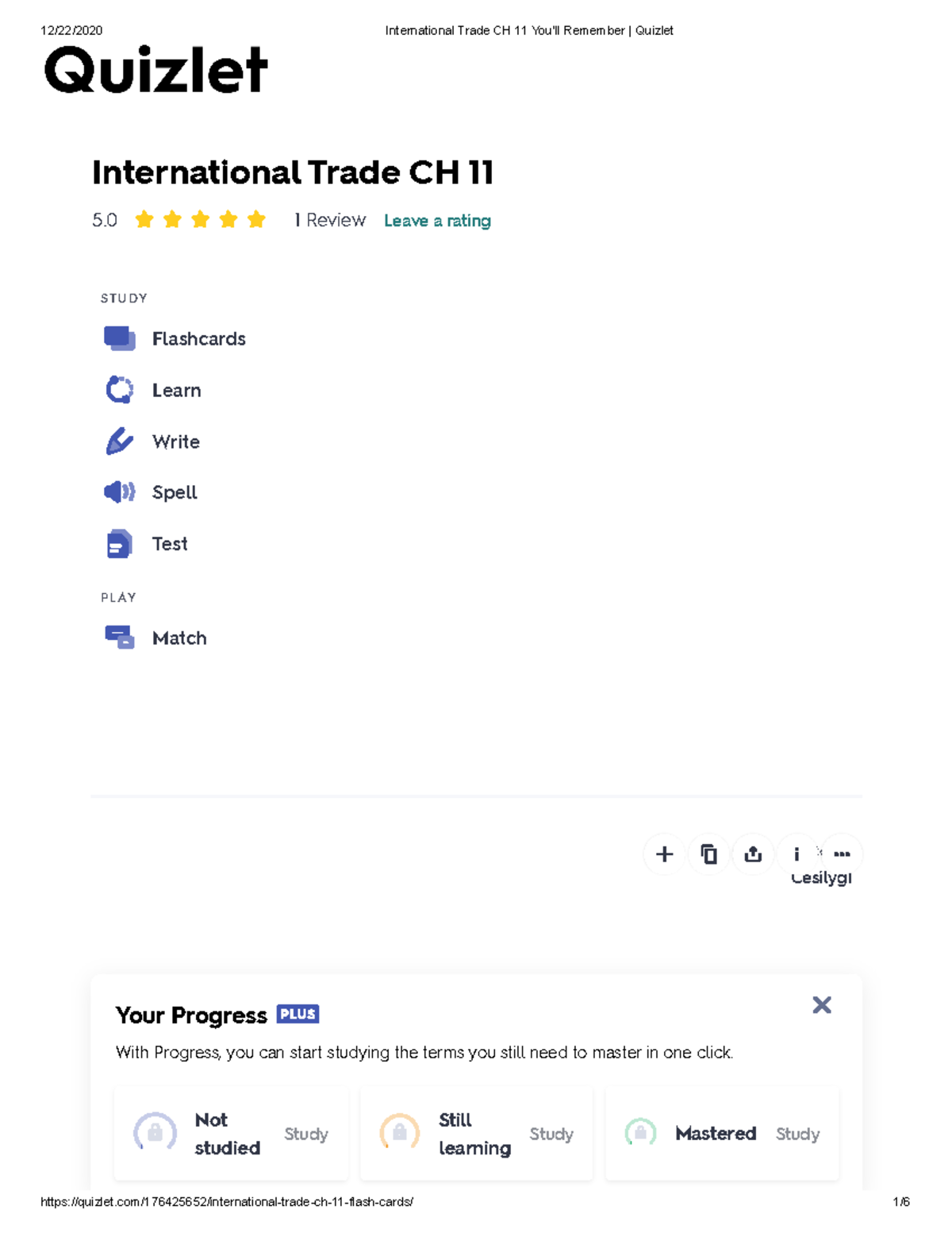 International Trade CH 11 You'll Remember Quizlet - International Trade ...