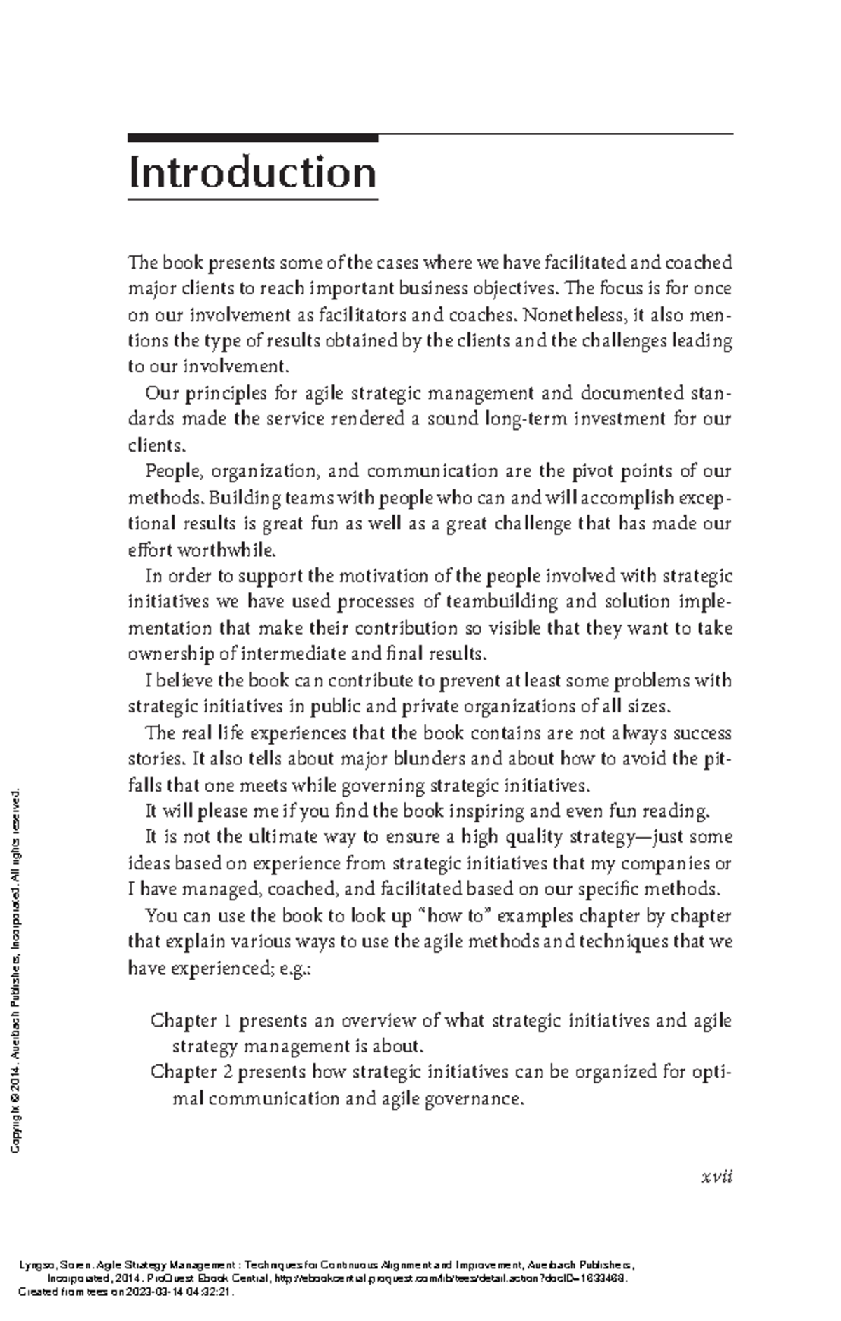 5- Business administration text book - xvii Introduction The book ...