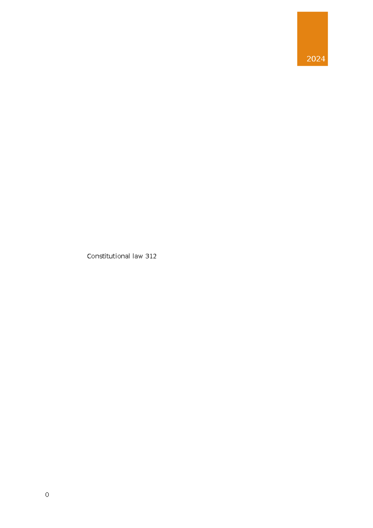 Constitutional Law 312 Summaries - Constitutional law TOPIC 1 ...