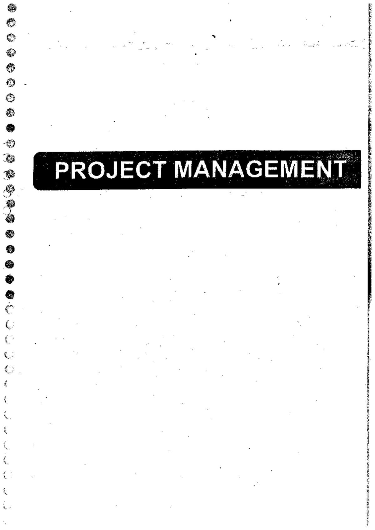 Copy of Basics of Project Management - Btech Computer Science - Studocu