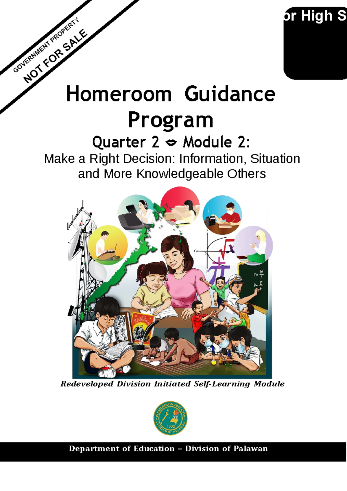 Senior-HGP-Q2 M2 - make you learn - Senior High Sc Homeroom Guidance Program Quarter 2 Module 2 ...