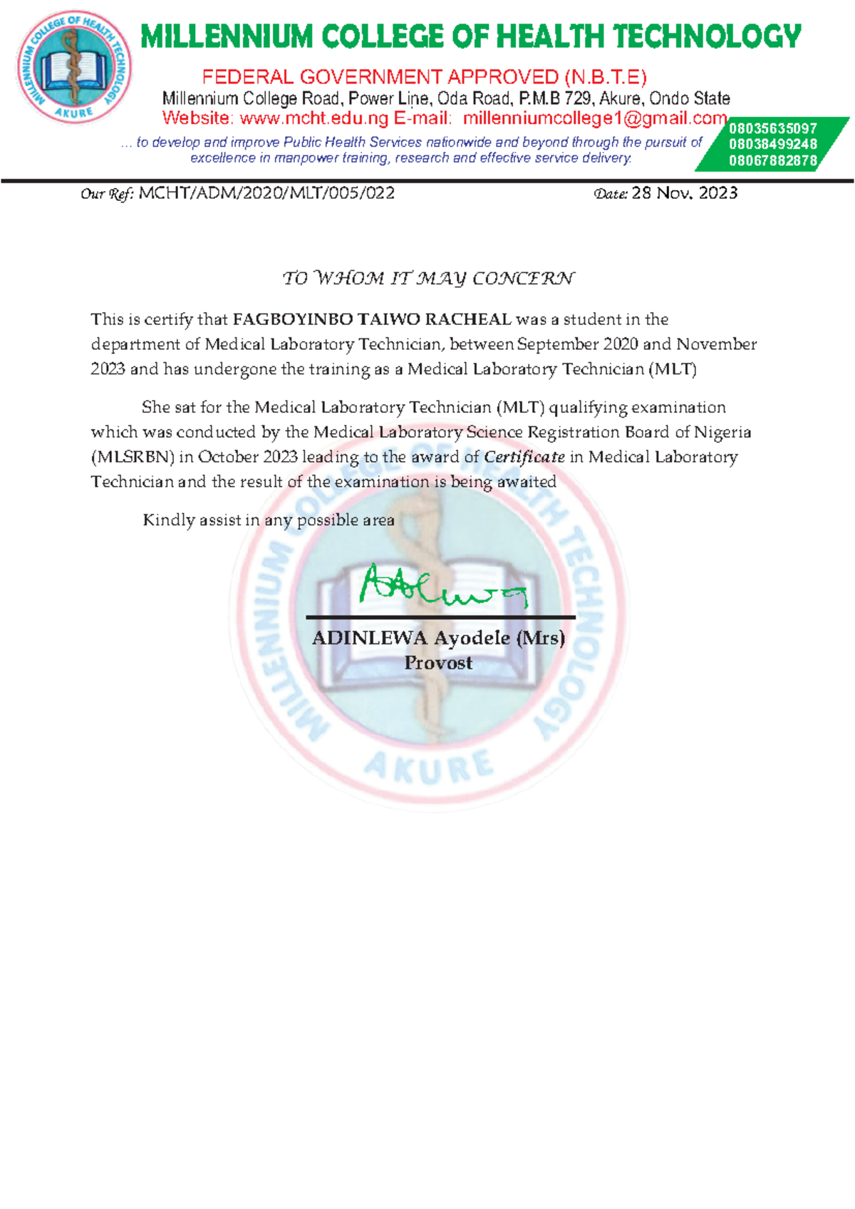 Millennium College - TEXTBOOK - MILLENNIUM COLLEGE OF HEALTH TECHNOLOGY ...