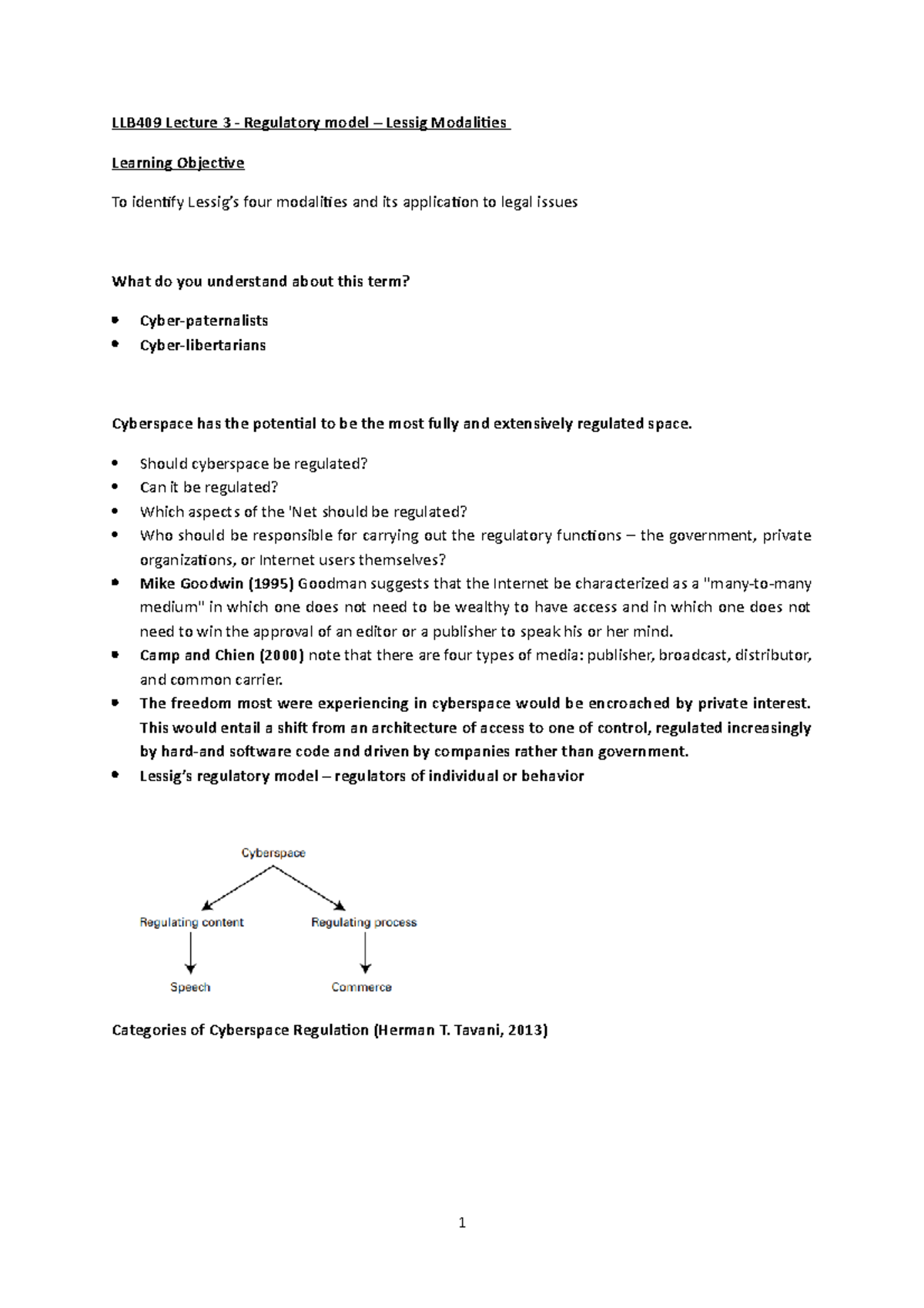 LLB409 Lecture 3 - Rough notes can be edited - LLB409 Lecture 3 ...