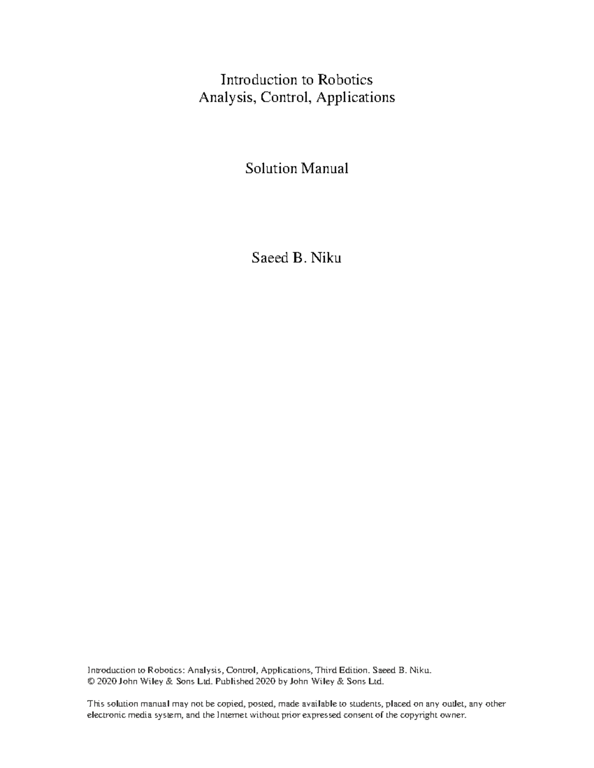 Ch01 Robotic Spaces Introduction To Robotics Analysis Control