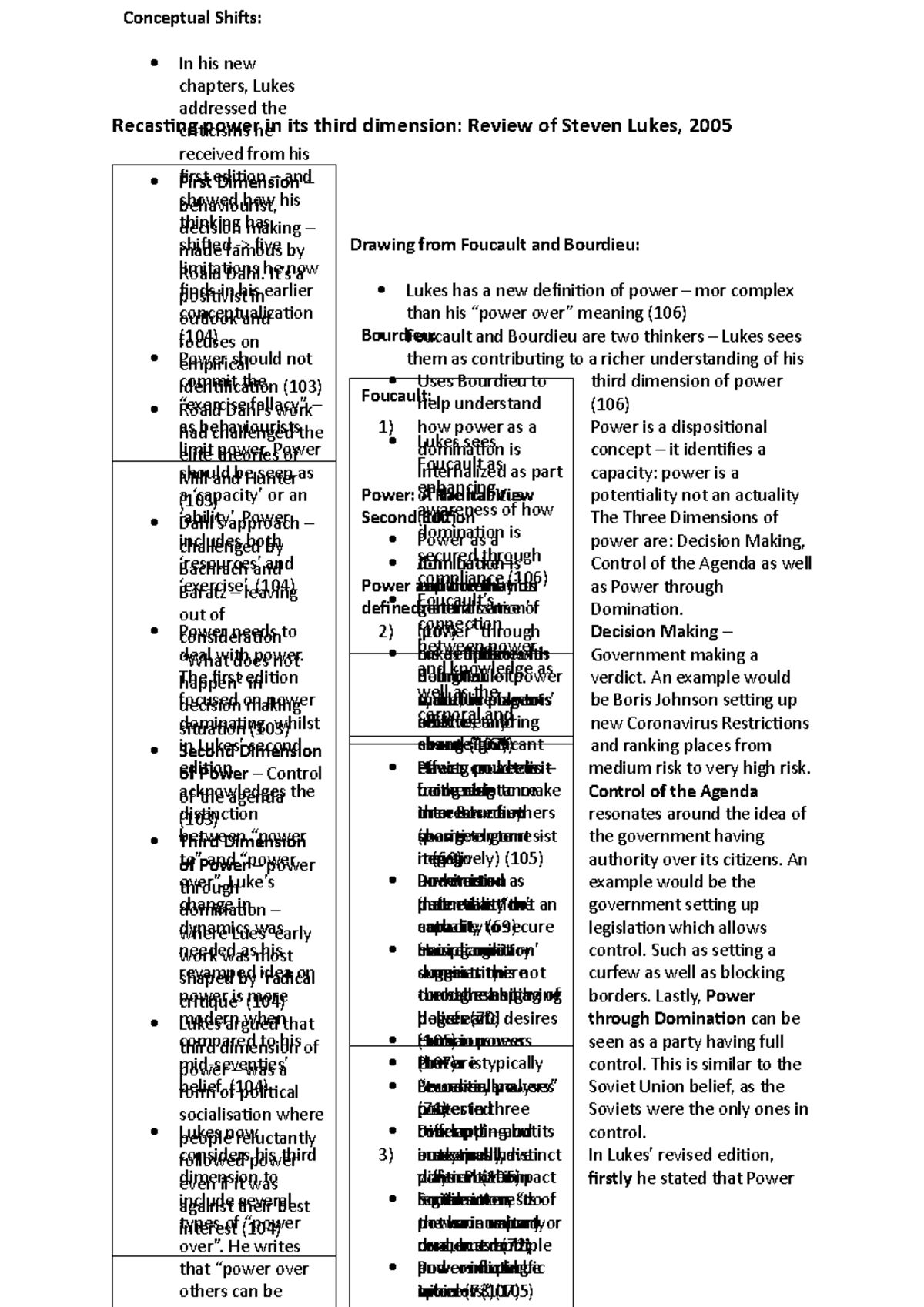 Week 5:2 - reading notes - Recasting power in its third dimension ...