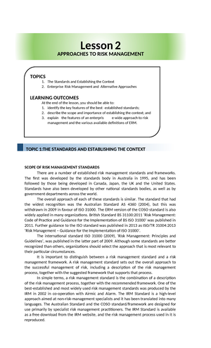 Lesson 1 - Topic 2 & 3 - Credit and Collection module - TOPIC 2 ...