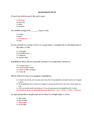 Discrete math assignment 1 - DEFINITION OF TERMS IN DISCRETE ...
