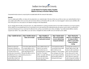 CJ 230 Module Three Practice Activity Template - CJ 230 Module Three ...
