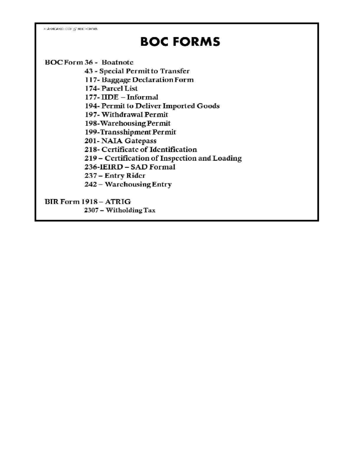Forms - Business law - Studocu