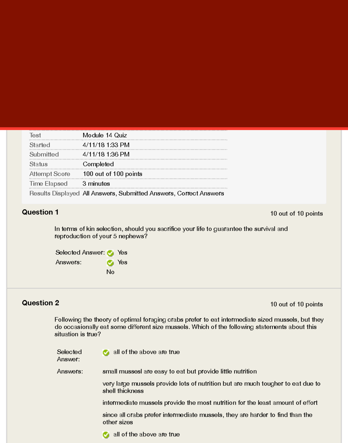 Module 14 - Quiz - Medical H Learning Modules ... Assessments Review ...