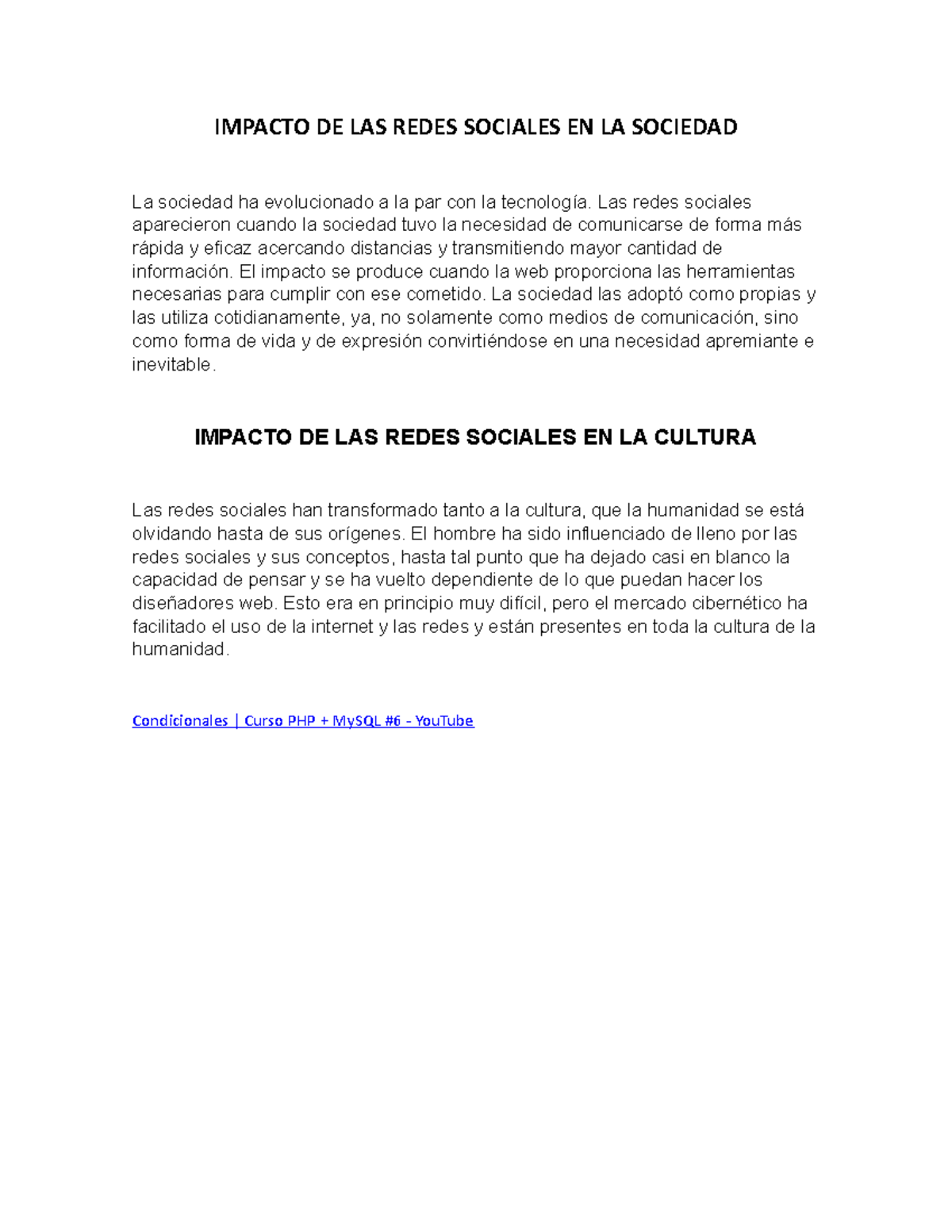 Impacto DE LAS Redes Sociales EN LA Sociedad - IMPACTO DE LAS REDES ...