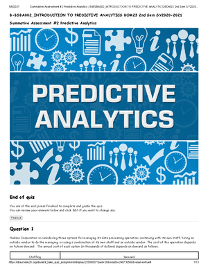 Summative Assessment Part 2 - If the questions require a graphical ...
