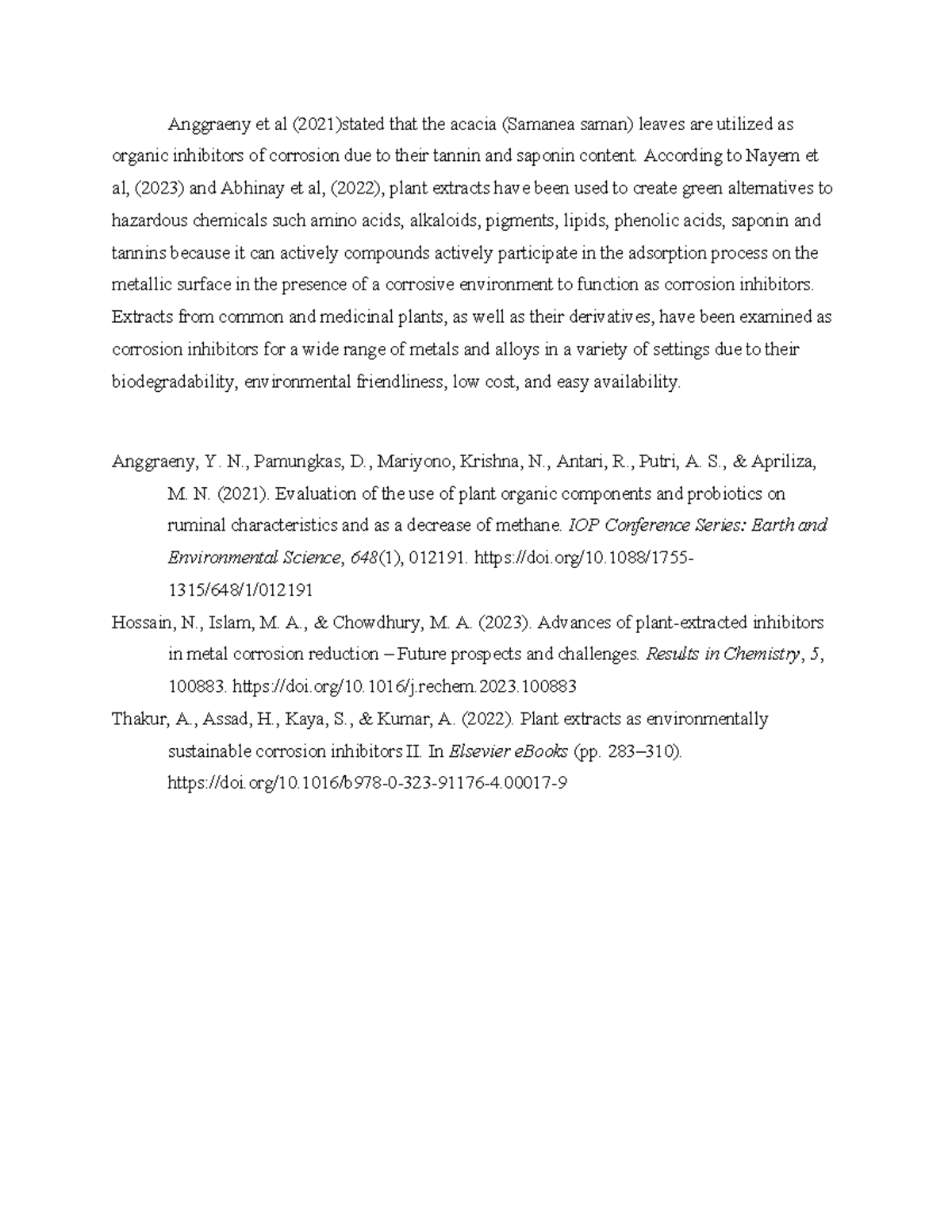 Rrl rrs - Anggraeny et al (2021)stated that the acacia (Samanea saman ...