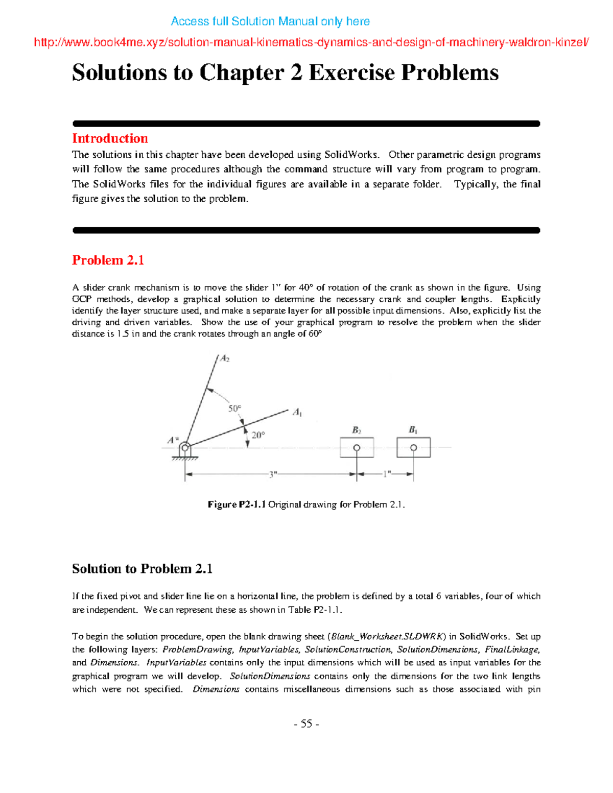 Pdfcoffee - abc - Solutions to Chapter 2 Exercise Problems Introduction ...