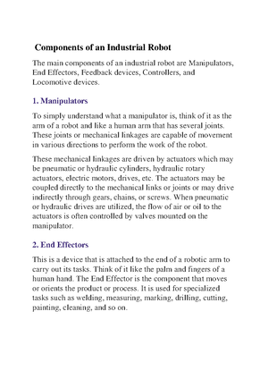 Robotics AND Automation(new) - SEMESTER V RAT301 INTRODUCTION TO ...