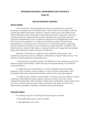 Process Industrial Instruments AND Controls(Notes 27) - PROCESS ...