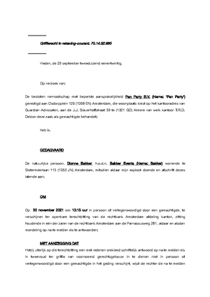 LJO Model stageovereenkomst overeenkomst Ned 20 - Model ...